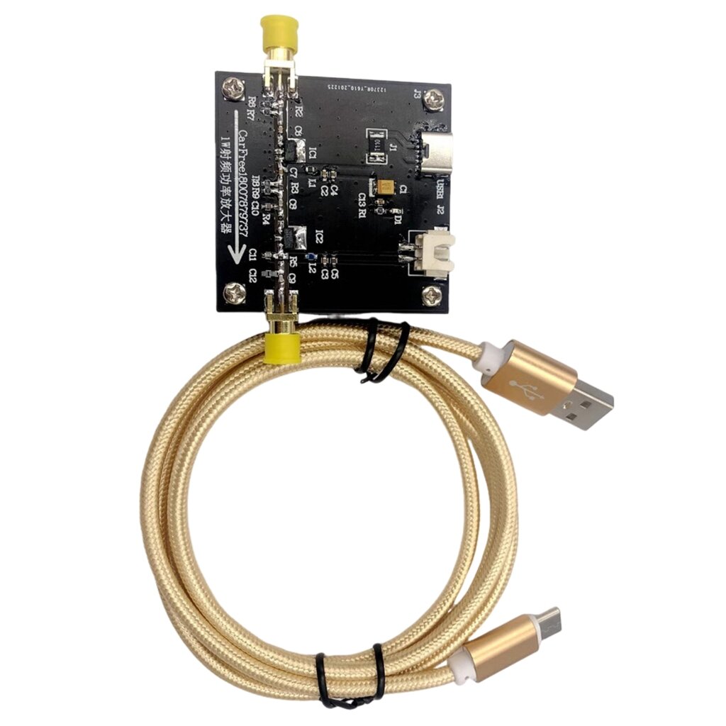 Усилитель 1,55 ГГц, Выходная Мощность 1 Вт, Усиление 30 ДБ, Модуль Радиочастотного Усилителя Мощности Для Любителей Активного Отдыха