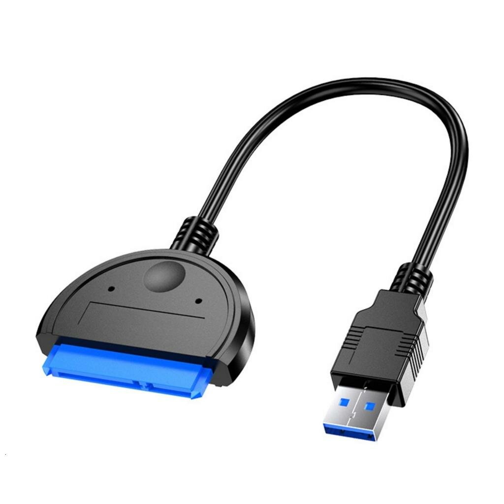 USB 3.0 to SATA адаптер для HDD 2.5", Черный