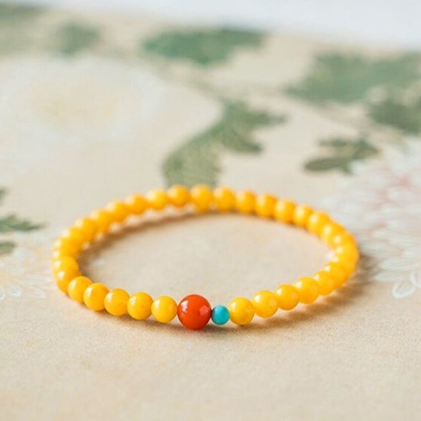 Браслет для гадания, YM Mall из камня с сердцем для пар Привлечение любви