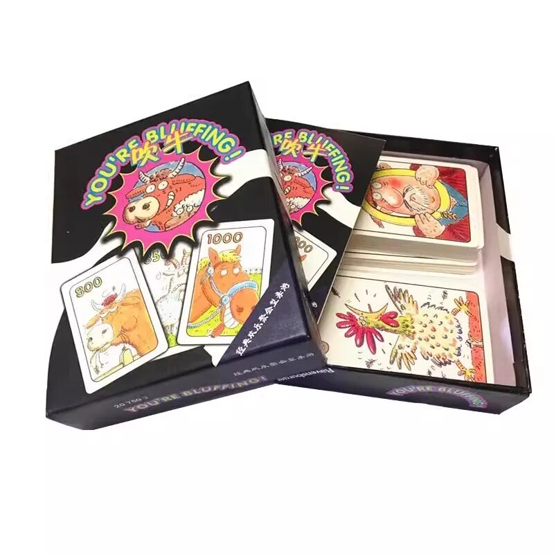 Настольная игра «ты блефуешь» для 3-5 игроков