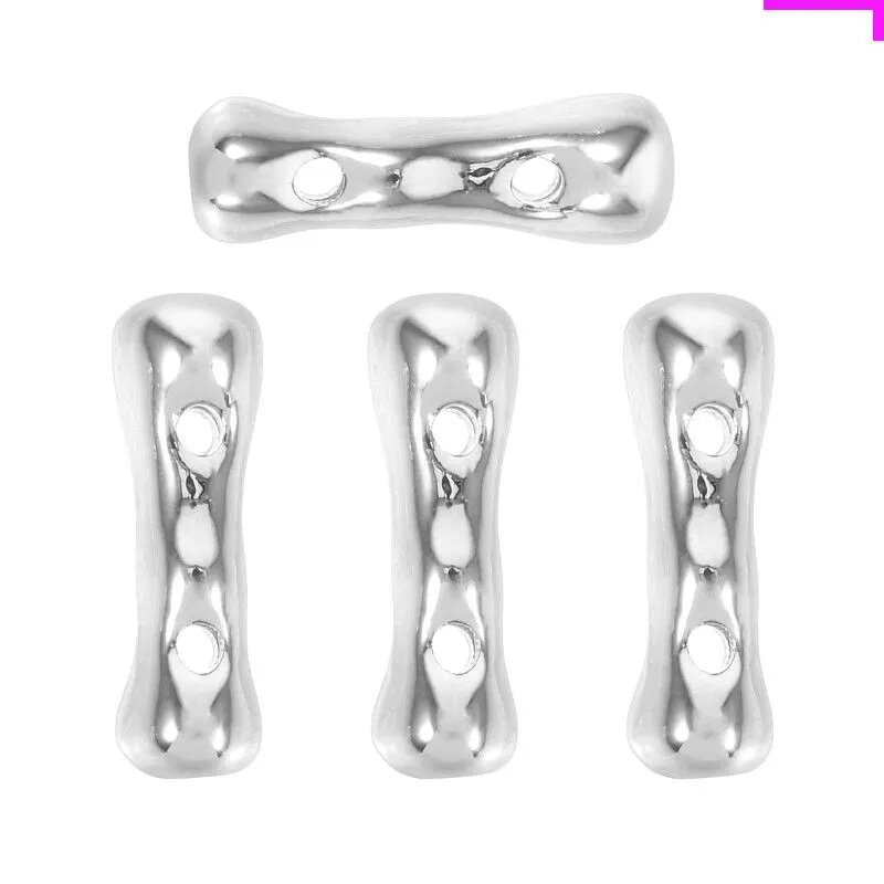 Ручные бисерные ювелирные бусины, шармы, разделители для браслетов с большим отверстием