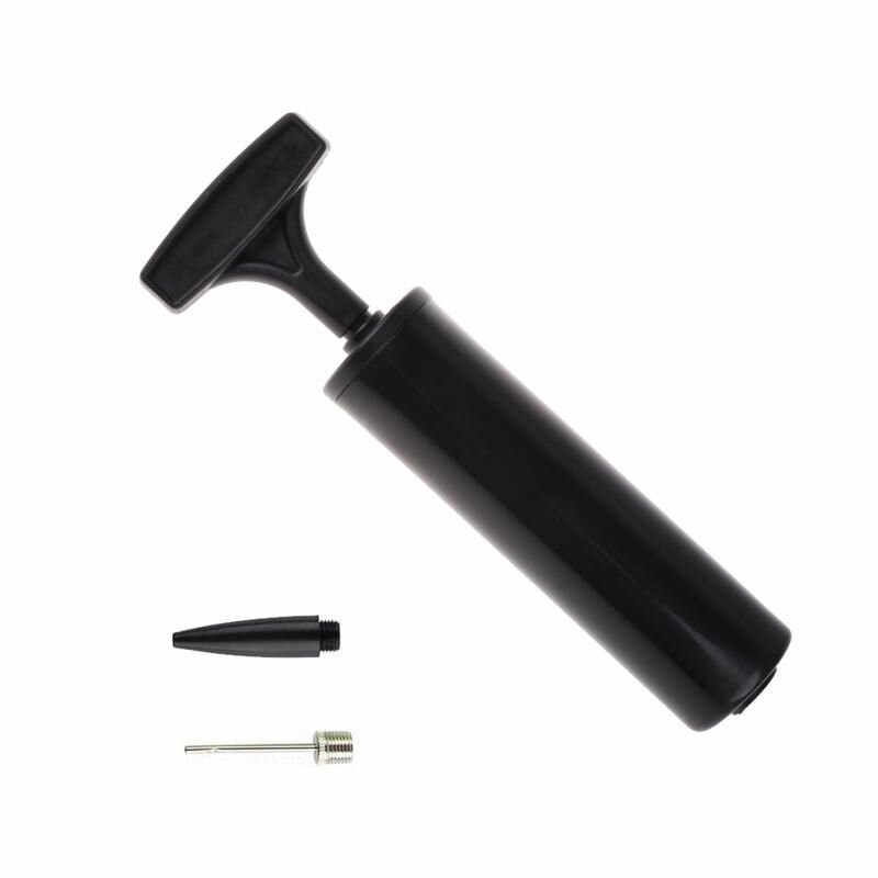 Практичный набор насоса для надувания мячей и шаров с иглой и насадкой, Черный