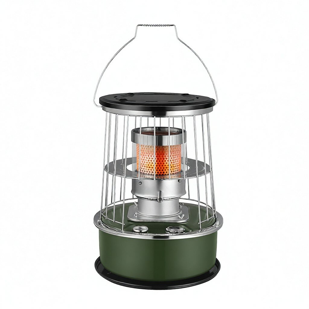 Парафиновые печи ручные пикникные обогреватели портативные наружные обогреватели зимние кемпинговые печи рыбацкие обогреватели бытовые обогреватели для холодной погоды, Set A, Set B, Set C, 6L, 0.3L/ч, 18-19ч, 25м², 450*325*325мм, 5200г, 6000г (Set A),