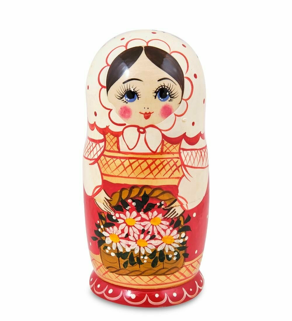 Матрешка 5-кукольная (Вятская) A2147924 Народные промыслы, Дерево липа, краски, лак