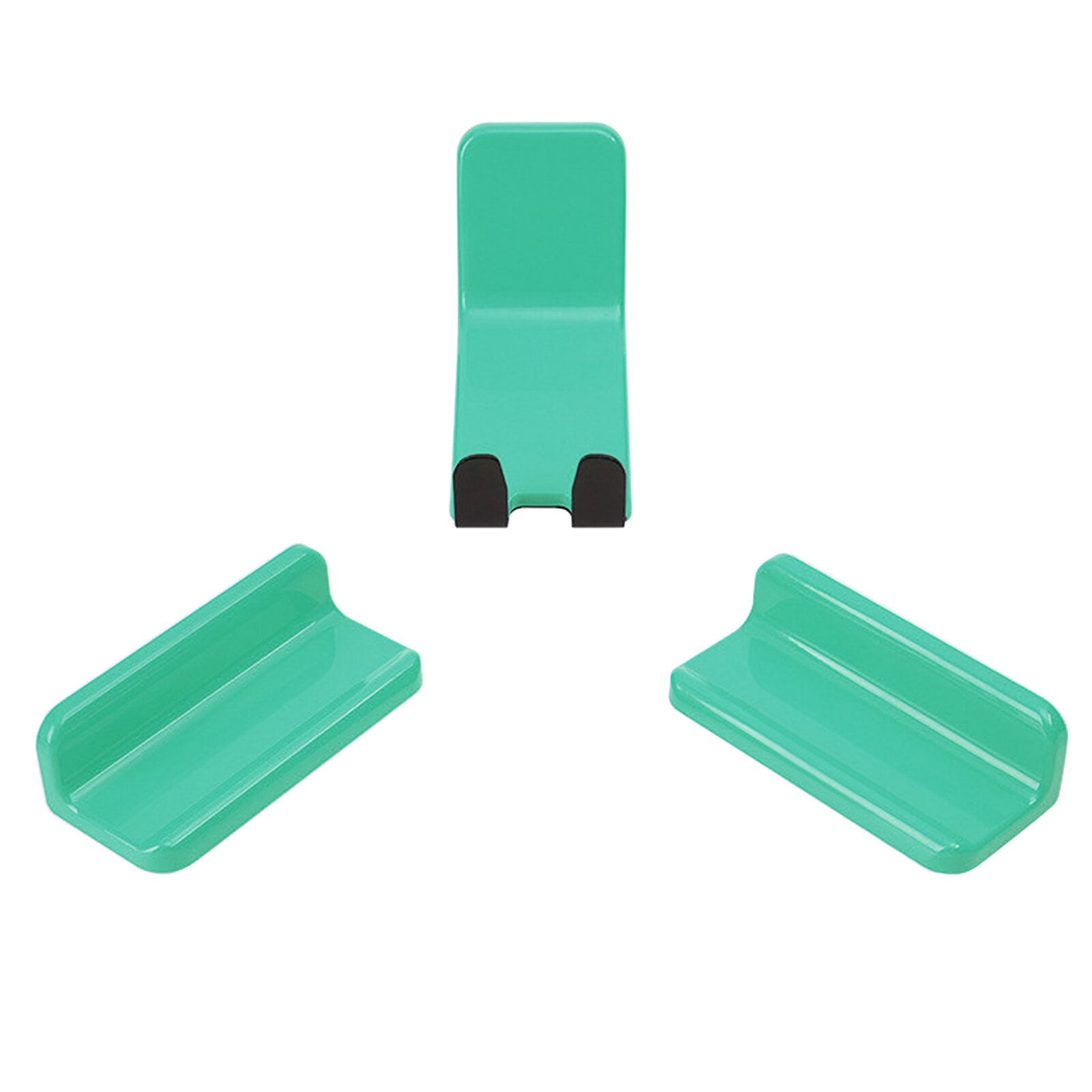 Кронштейн для велосипеда на стену, крюк для шоссейного велосипеда, подвес для горного велосипеда, держатель для гаража, цвета: черный / зеленый / оранжевый, материал: ПК + высокоуглеродистая сталь, максимальная нагрузка: 100 кг, комплект: 3 подвеса, 6