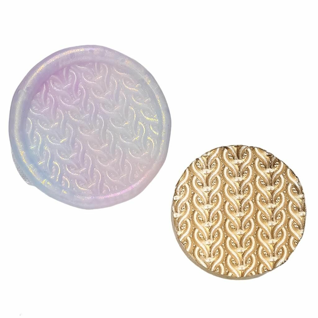 Штемпель для воска, - текстура шерсти