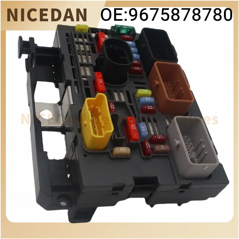 9675878780 Блок предохранителей BSM R06 для PEUGEOT 308 I (4A_, 4C_) 1,6 HDi 2009-2014, автомобильные аксессуары