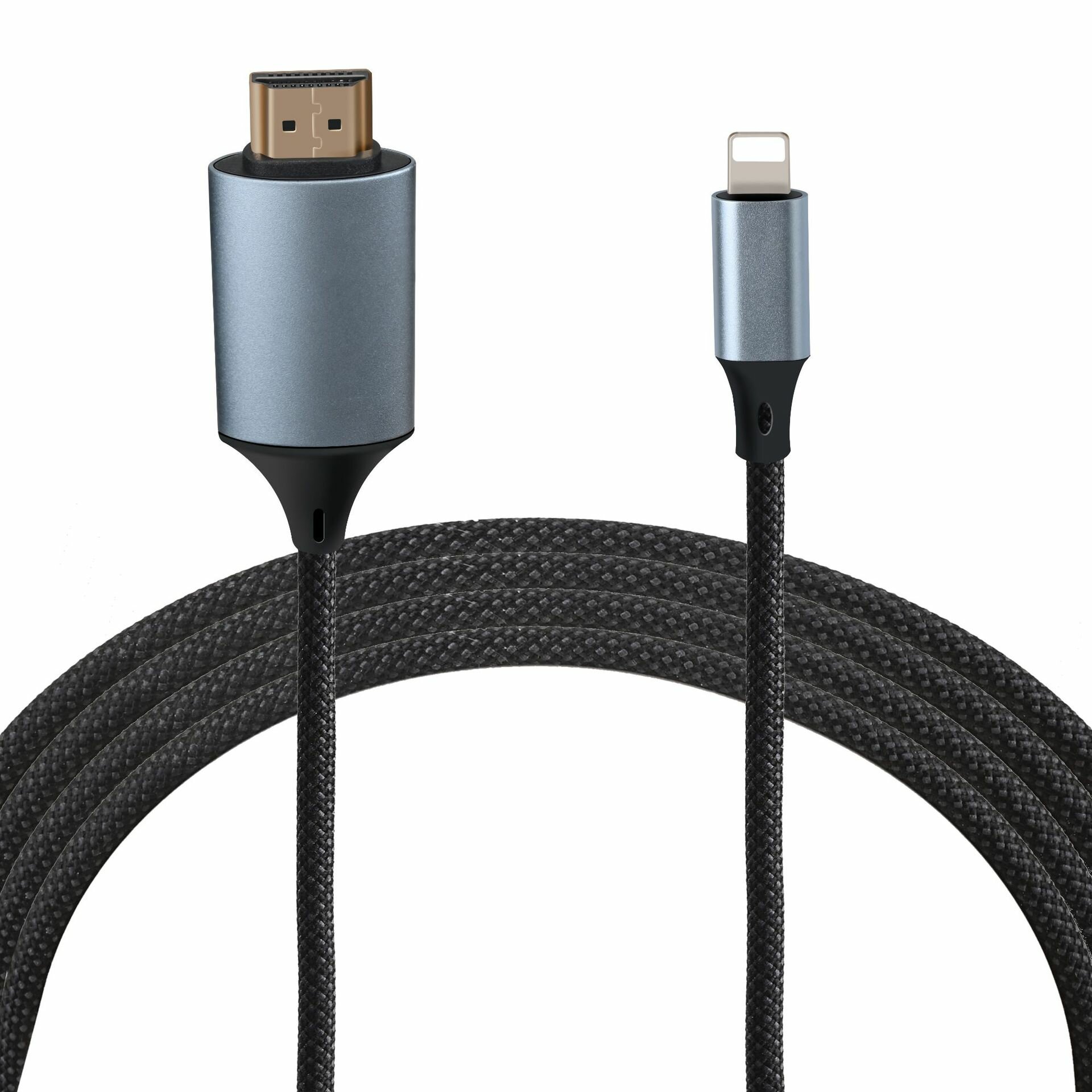 Конвертер цифрового аудио и видео в HDMI/цифровой AV, совместимый с Apple Type-C и Lightning