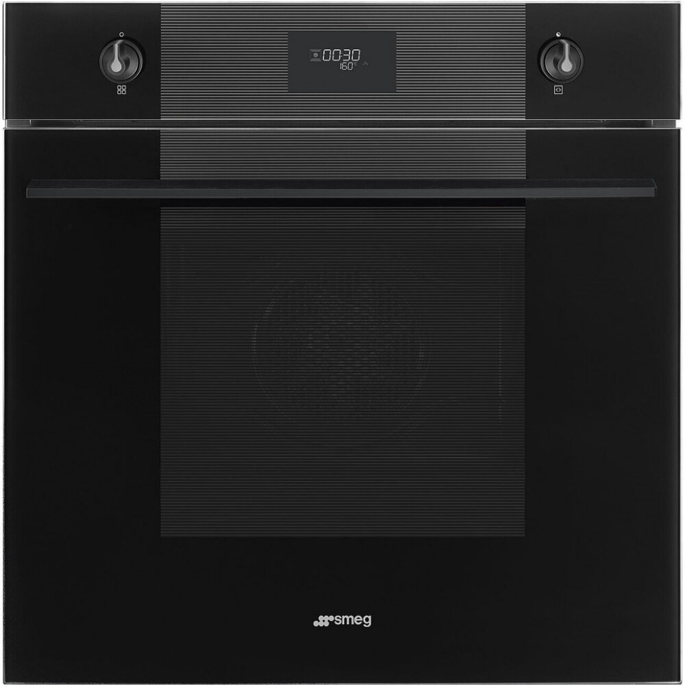 Духовой шкаф Smeg SF6101TB3RU, 10 программ, паровая очистка, чёрный