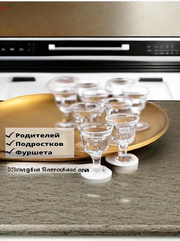 Рюмка, 7 мл, 6 шт