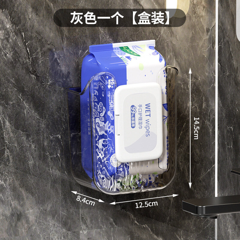 Легкая роскошная настенная коробка для хранения салфеток, коробка для влажных салфеток для дома, кухни, ванной, без сверления, прочная, без следов