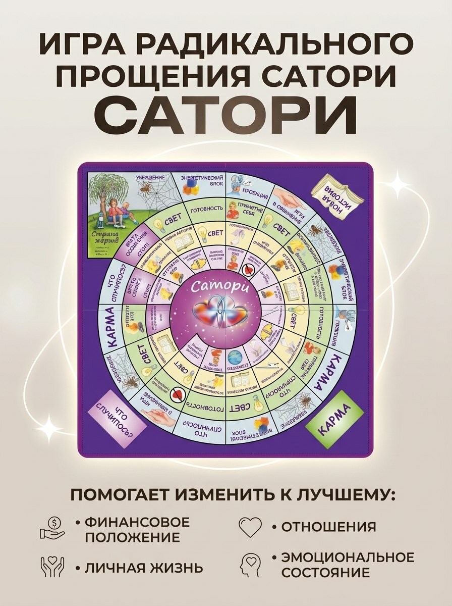 Игра радикального прощения Сатори (Русскоязычная версия)