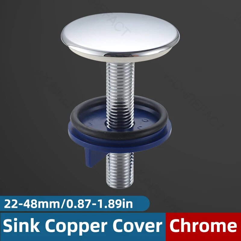Латунная декоративная крышка отверстия для раковины, заглушка для крана для раковины, крышка отверстия для кухонной раковины, пробка для раковины, матовая крышка отверстия для распылителя