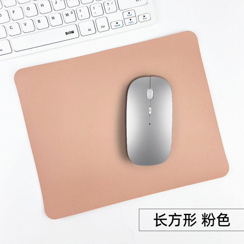 Кросс-бордерный PU кожаный утолщенный подкладной материал для этикеток, устойчивый к грязи, многоцветный, квадратный и круглый кожаный подкладной материал для этикеток с возможностью нанесения логотипа