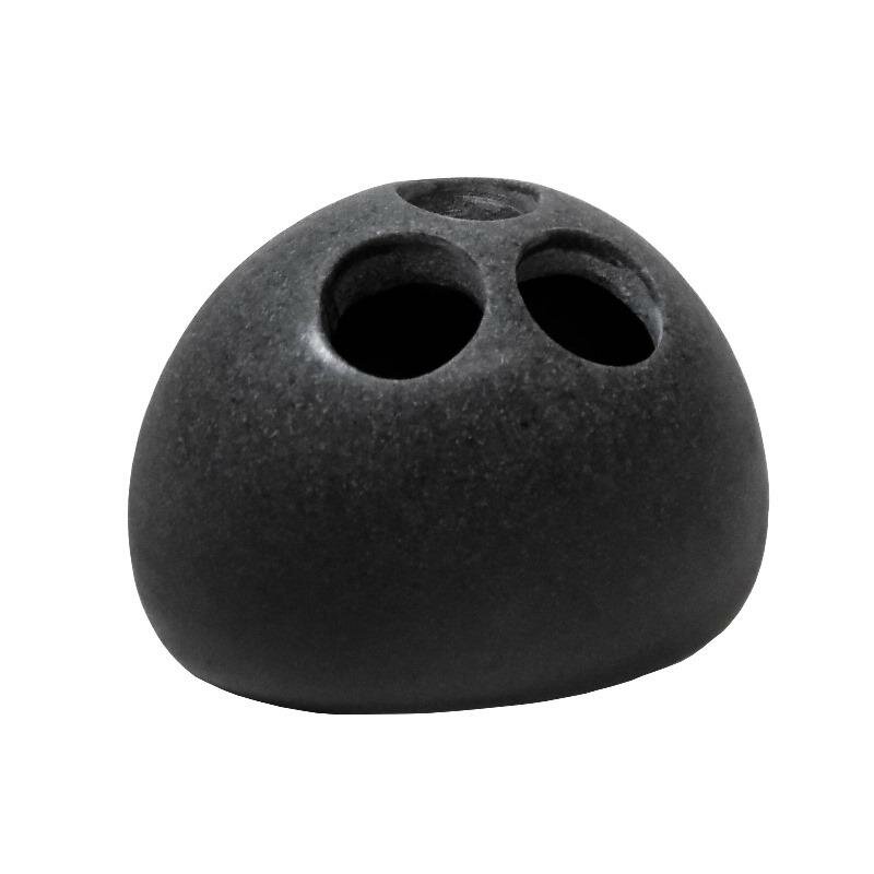 Темный камень стакан для зубных щеток темный камень/ТДД