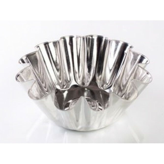 Форма жестяная для ВЫП. Ром-бабы 08 (ДИАМЕТР-130ММ, ВЫСОТА-54ММ) вельск