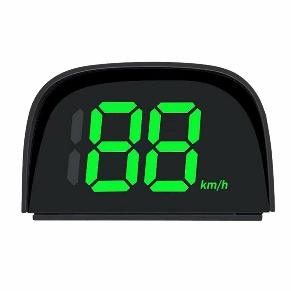 Цифровой спидометр для автомобиля, HUD дисплей, Зеленый КМЧ