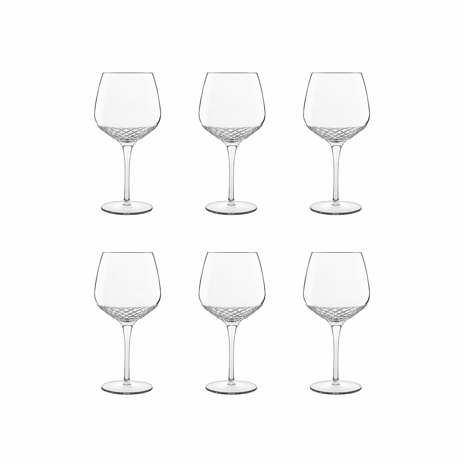 Набор бокалов для красного вина Luigi Bormioli Roma 1960, 805 мл, 6 шт.