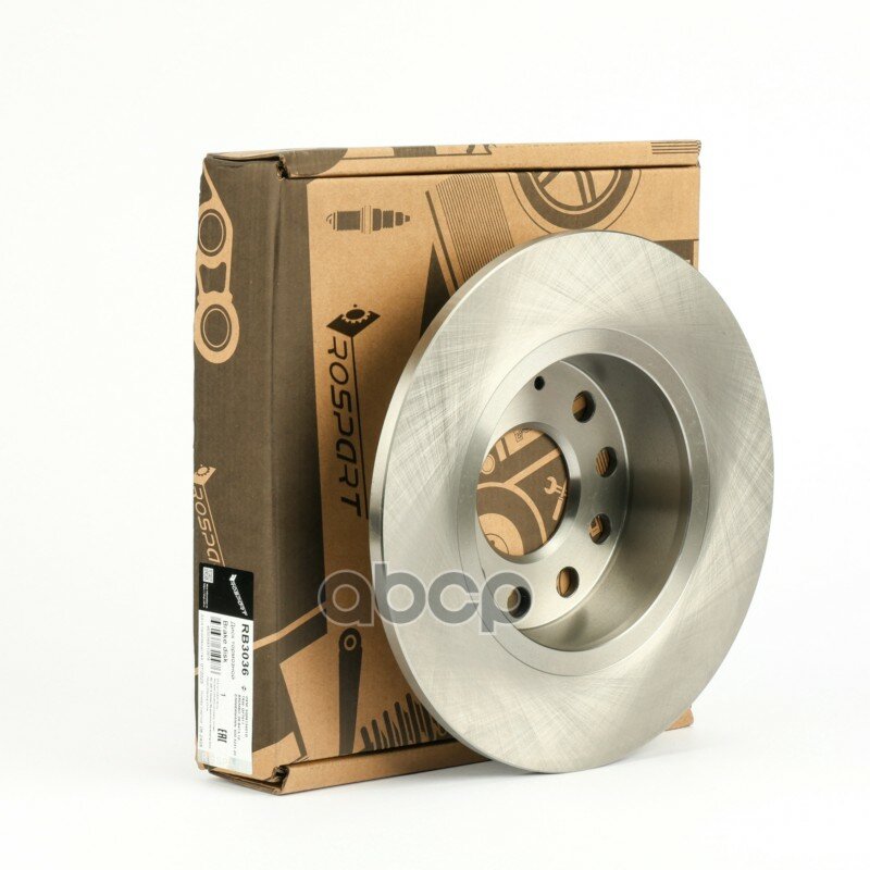Диск торм. ЗАД. SKODA OCTAVIA II-IV, RS (2004-), YETI (2009-2017) / VW GOLF I-VIII / AUDI A1-A3 / 272 ММ ROSPART арт. RB3036