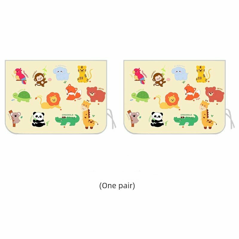 Автомобильные шторы, защита от солнца и теплоизоляция, боковые окна, автомобильные солнцезащитные шторы для детской