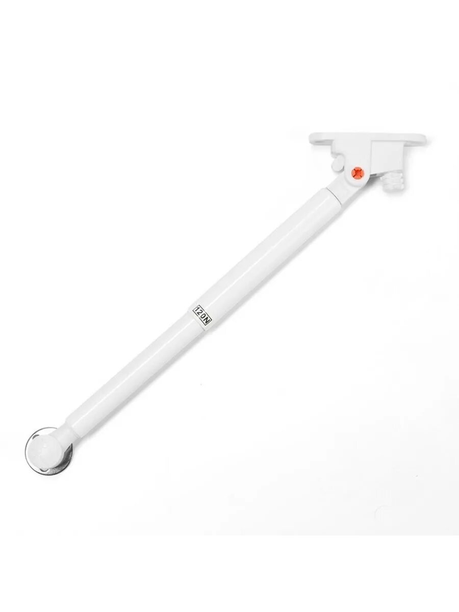 Газлифт с доводчиком и защитой, белый