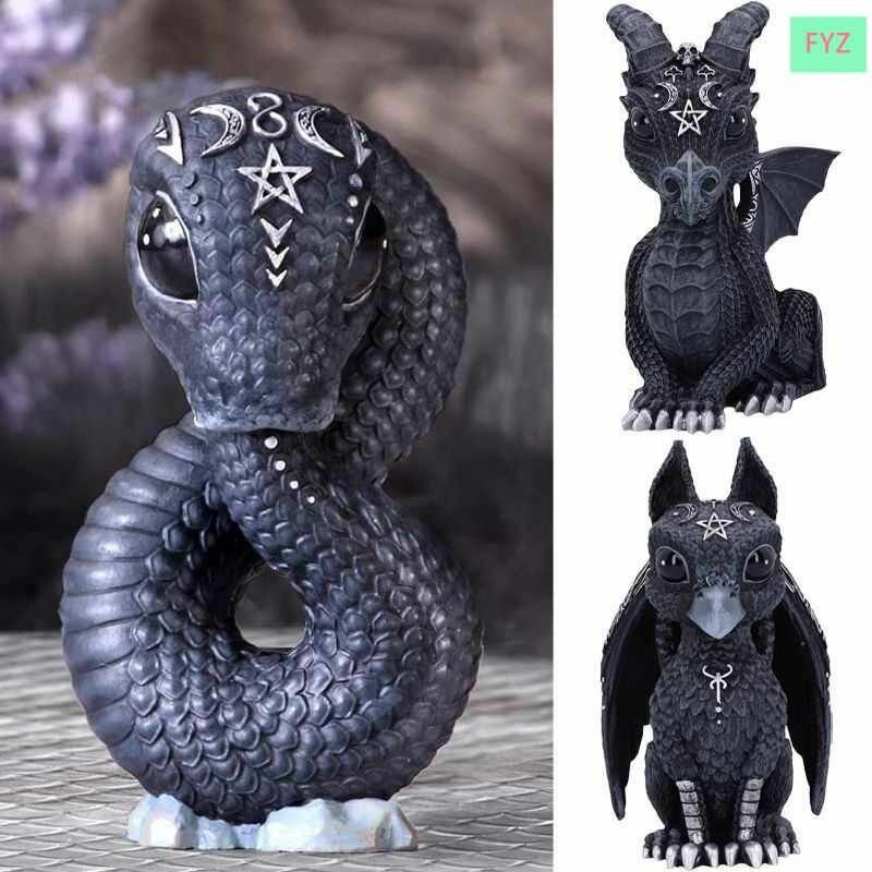 Милая статуя животного, Цербер, Единорог, Драконий грифон, Уроборос