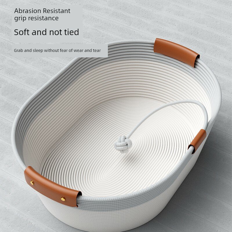 Летнее кошачье гнездо Pebelle из ротанга, четырехсезонная универсальная супер большая спальная кошачья кровать, летний