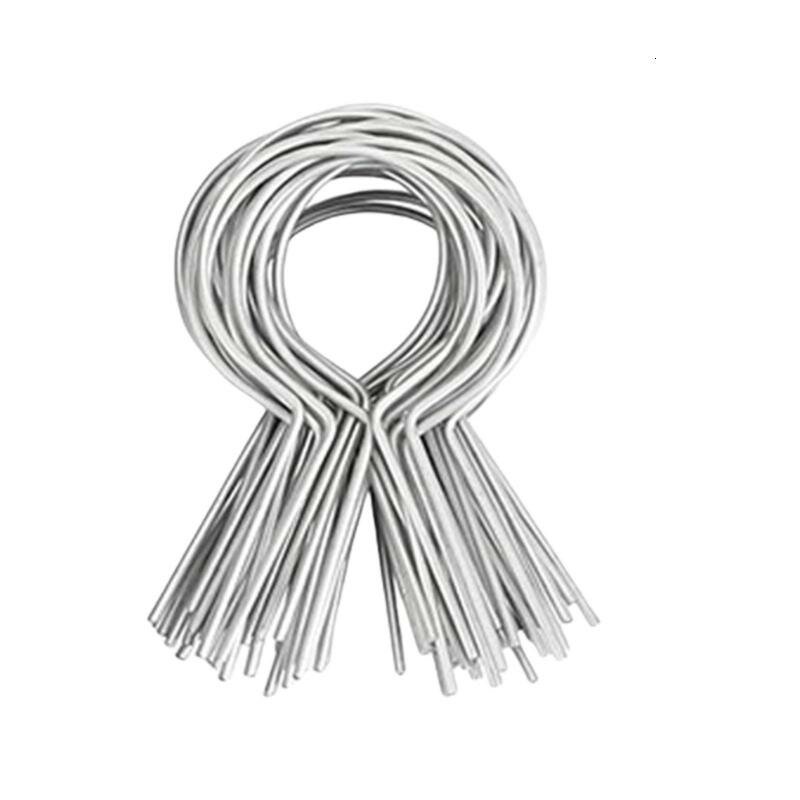 Колючая проволока 11 мм, 100 шт, Проволочная стяжка для круглого забора