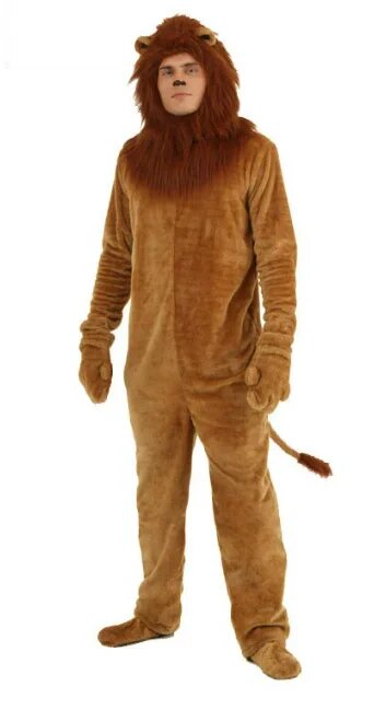 Костюм тигра и льва для взрослых Л, Adult