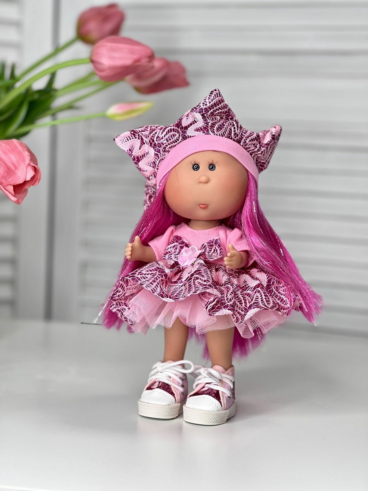 Кукла Nines виниловая 23см Little Mia (3153K)