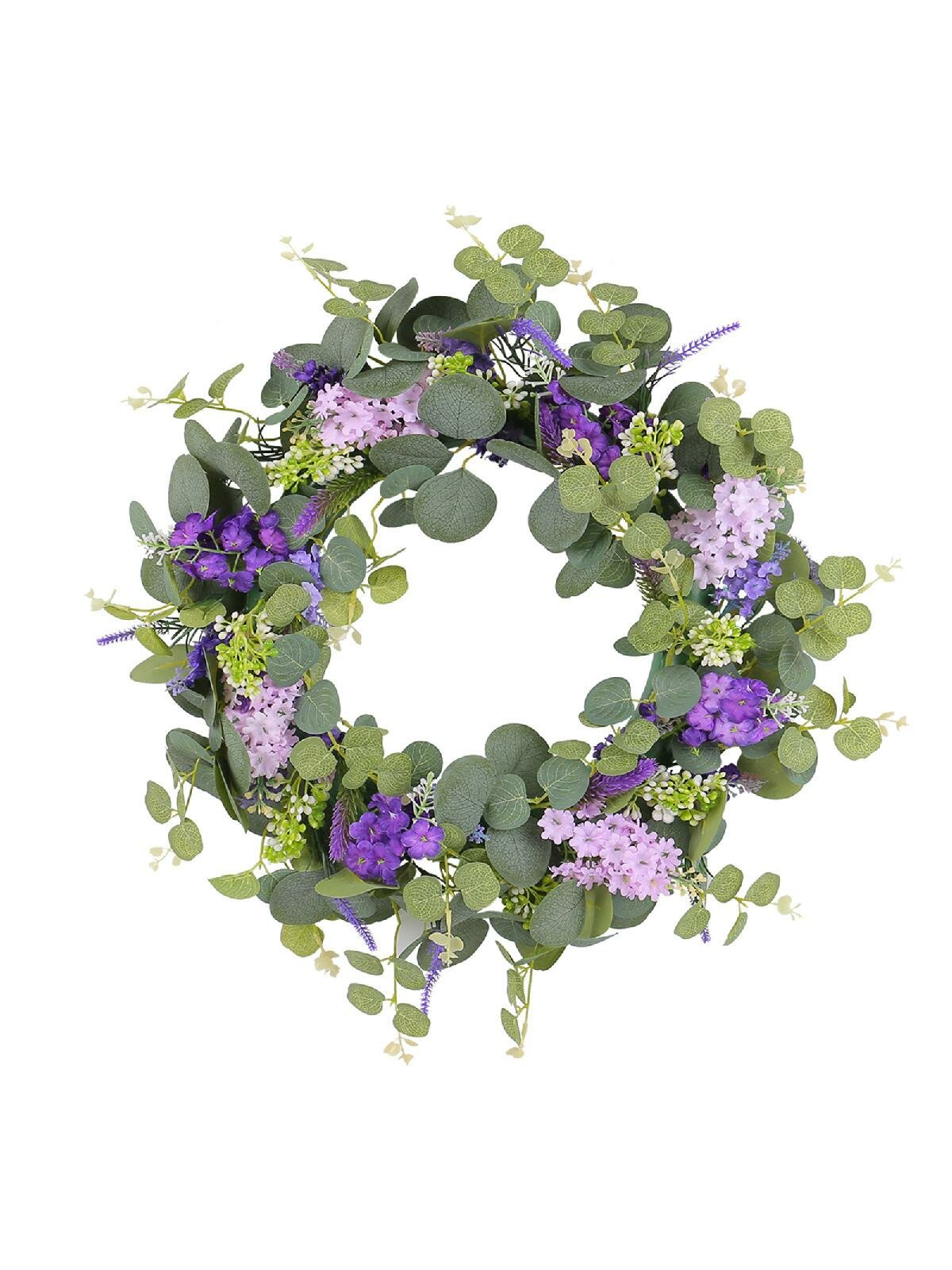 Летний венок для украшения входной двери, стены, свадьбы, в помещении и на улице