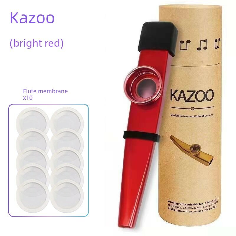 Детский свисток Kazoo, музыкальная игрушка, гармошка для начинающих, игра в начальный уровень, саксофон, тренировка