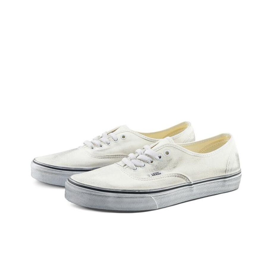 Кроссовки VANS Authentic, размер EU 34.5 стопа (21.5CM), белый, — фото 1