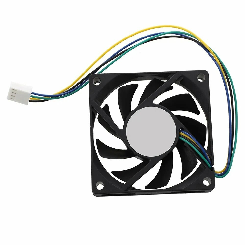 M7 70x70x15 мм 12 В 4 контакта PWM ПК компьютерный корпус процессорный кулер вентилятор охлаждения черный OUZ6