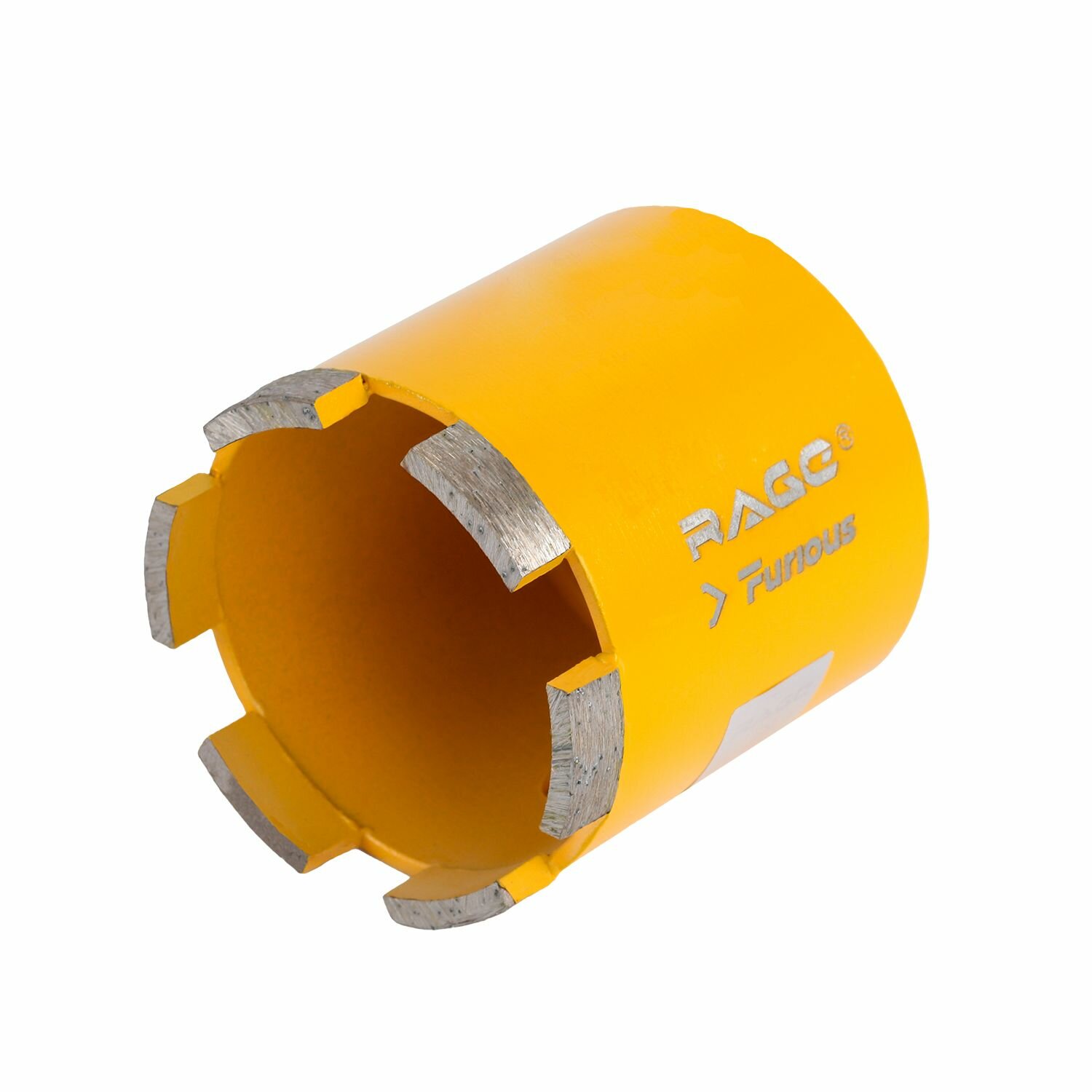 Коронка алмазная RAGE Furious для подрозетников, диаметр 68 мм, с микроударом и верхним пылеотводом, для бетона
