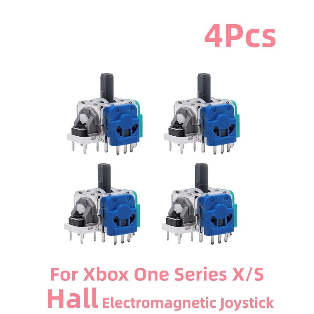 Erilles Электромагнитный джойстик Hall/TMR для Xbox One, Xbox Series X/S 4PCS Hall for XBOX