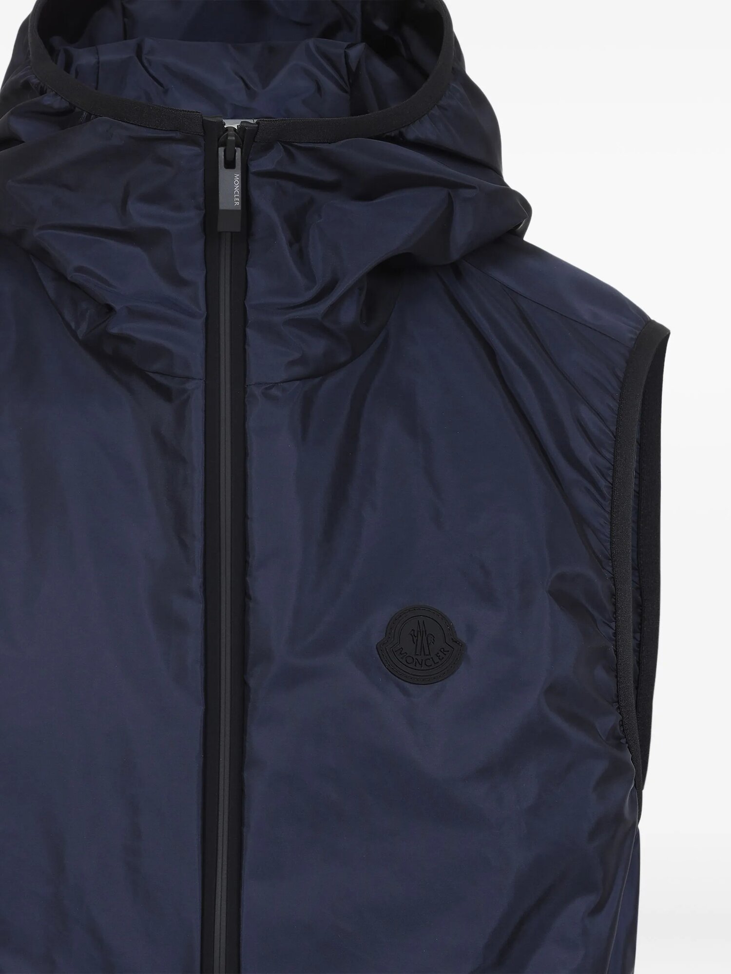 Жилет спортивный Moncler Moretan, размер 2 NUM, синий — фото 1