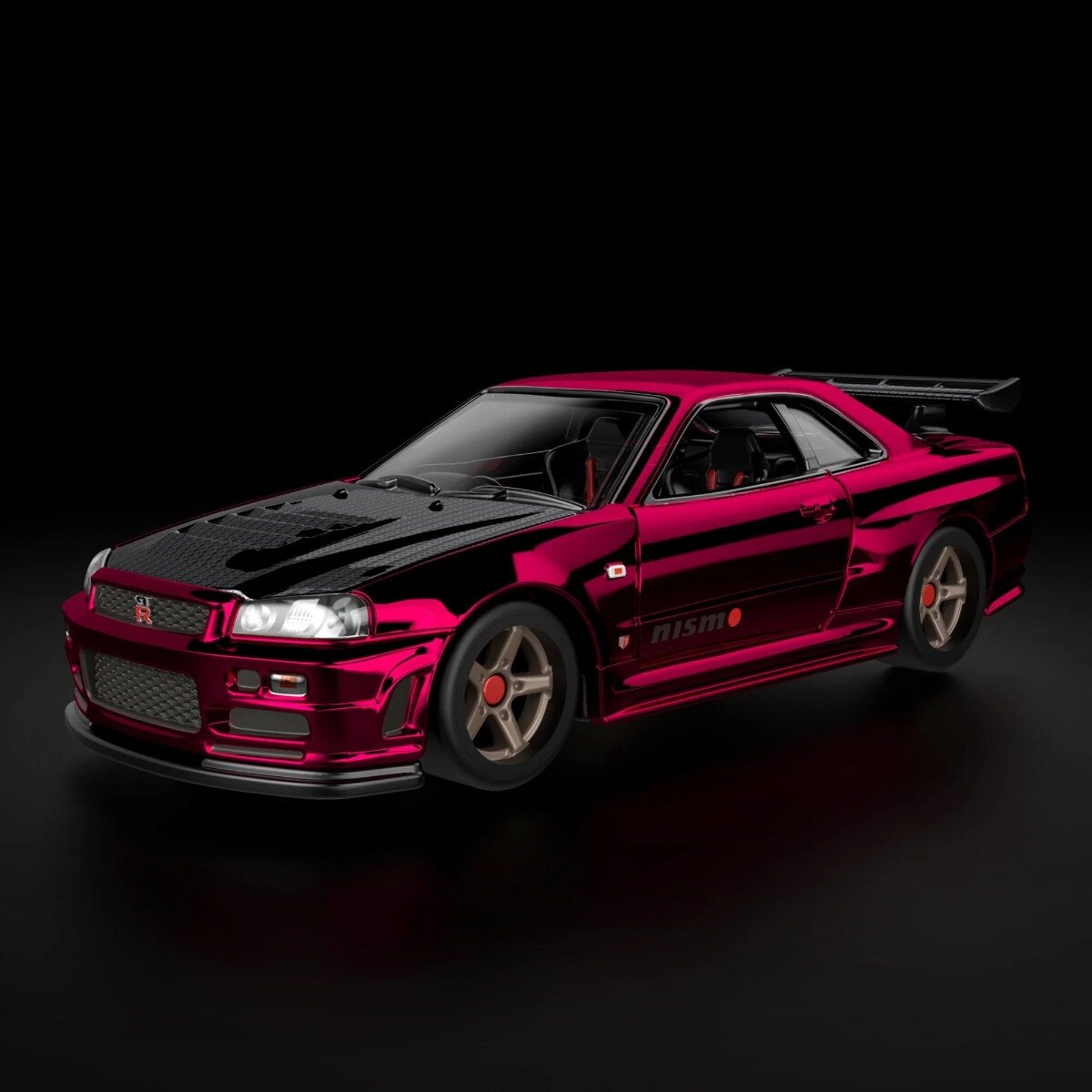 Коллекционная машинка Hot Wheels RLC Exclusive sELECTIONs Nissan Skyline GT-R (BNR34) (Хот Вилс РЛК Эксклюзив / выбор Ниссан Скайлийн ДжиТи-Р (БНР34))