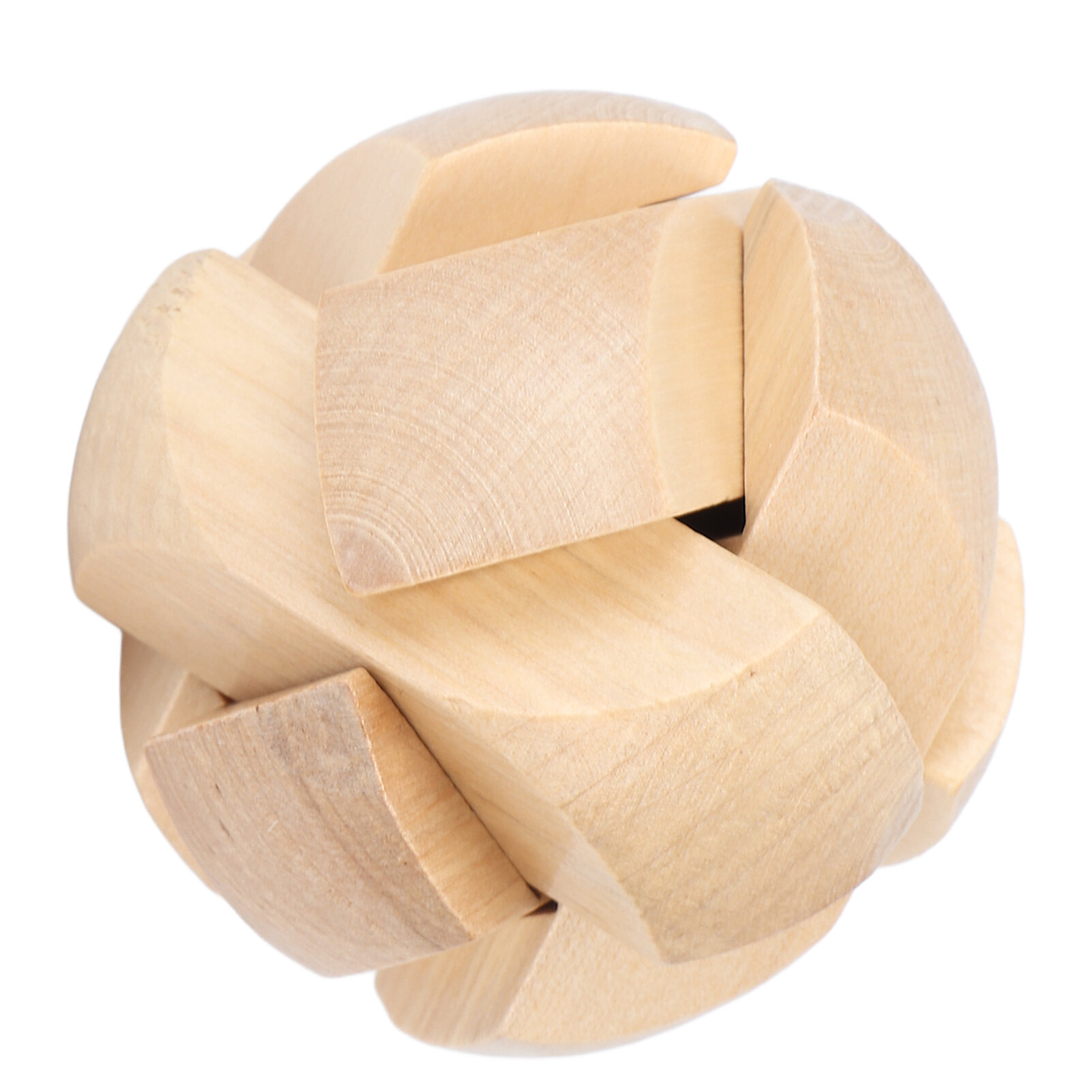 Деревянный мозговой тизер головоломок, форма футбола, предотвращая Альцгеймер разблокировать общения игрушек для взрослых для взрослых