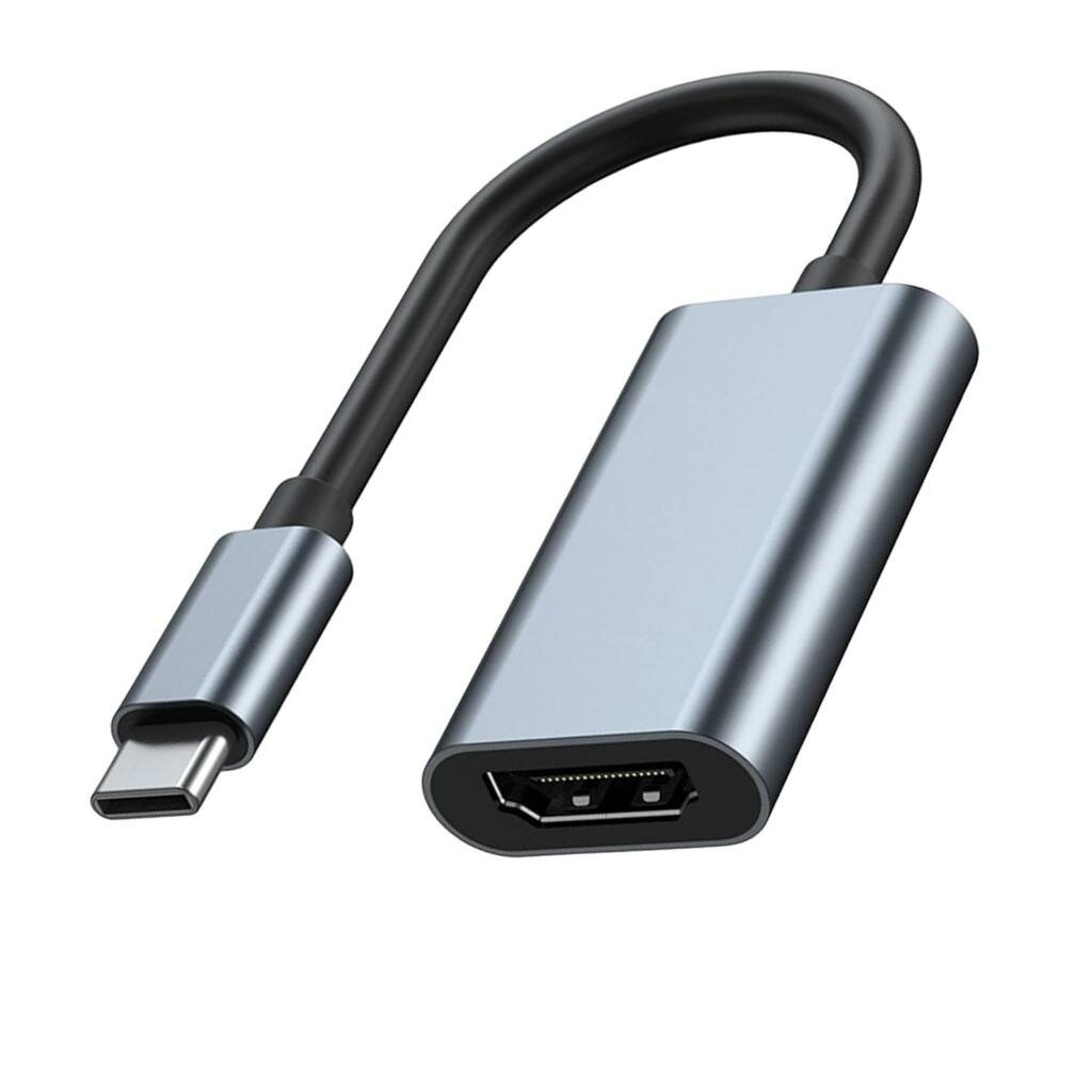 Портативный адаптер USB C к HDMIs Поддерживает разрешение 4K60Hz / 4K30Hz для смартфонов