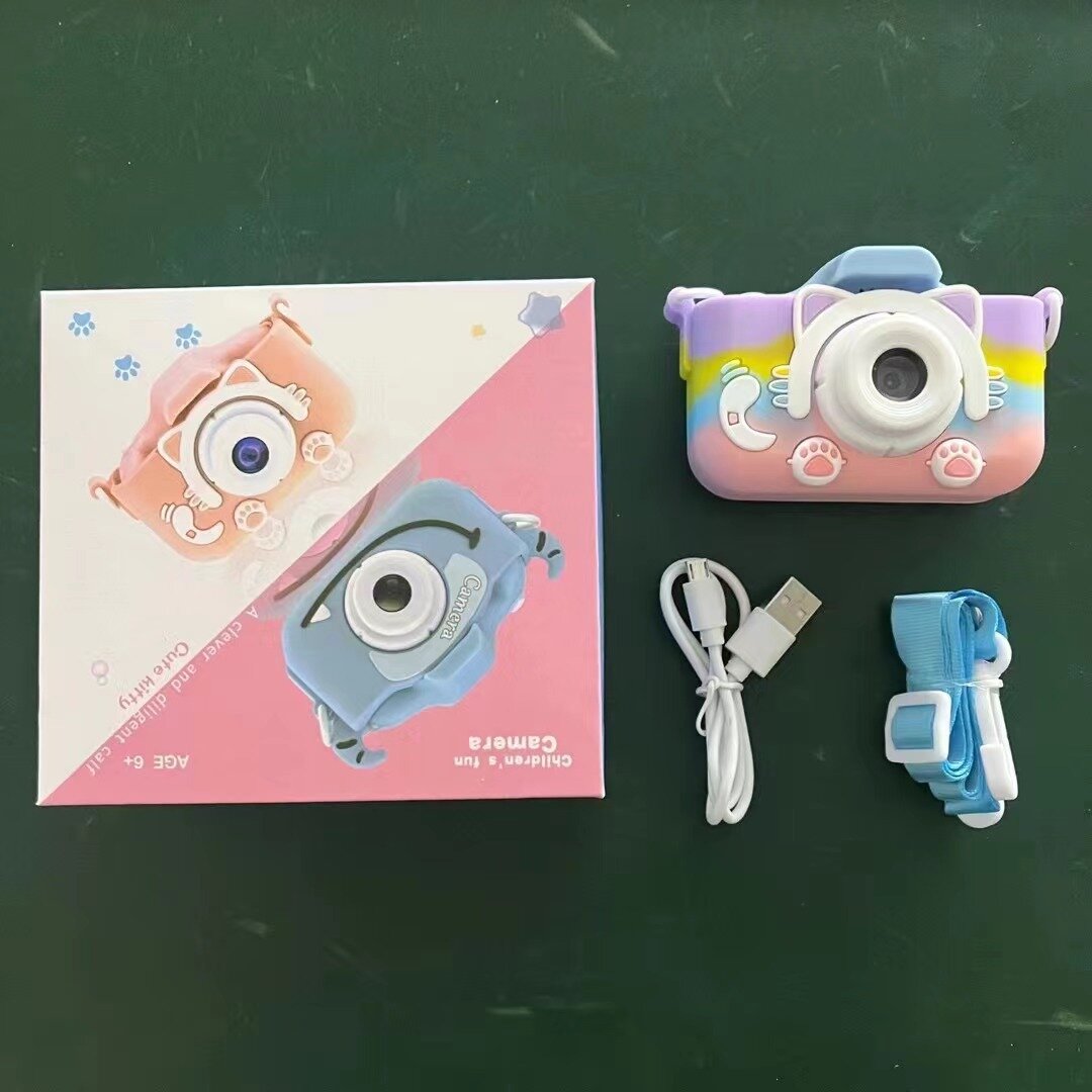Популярная детская камера X5S с двумя камерами, HD видеозапись, игрушечная мини-цифровая камера в подарок