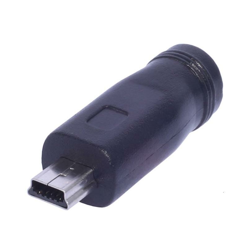 Адаптер питания с DC5.5x2.1 мм на Mini USB/Micro USB/Type-C, Мини