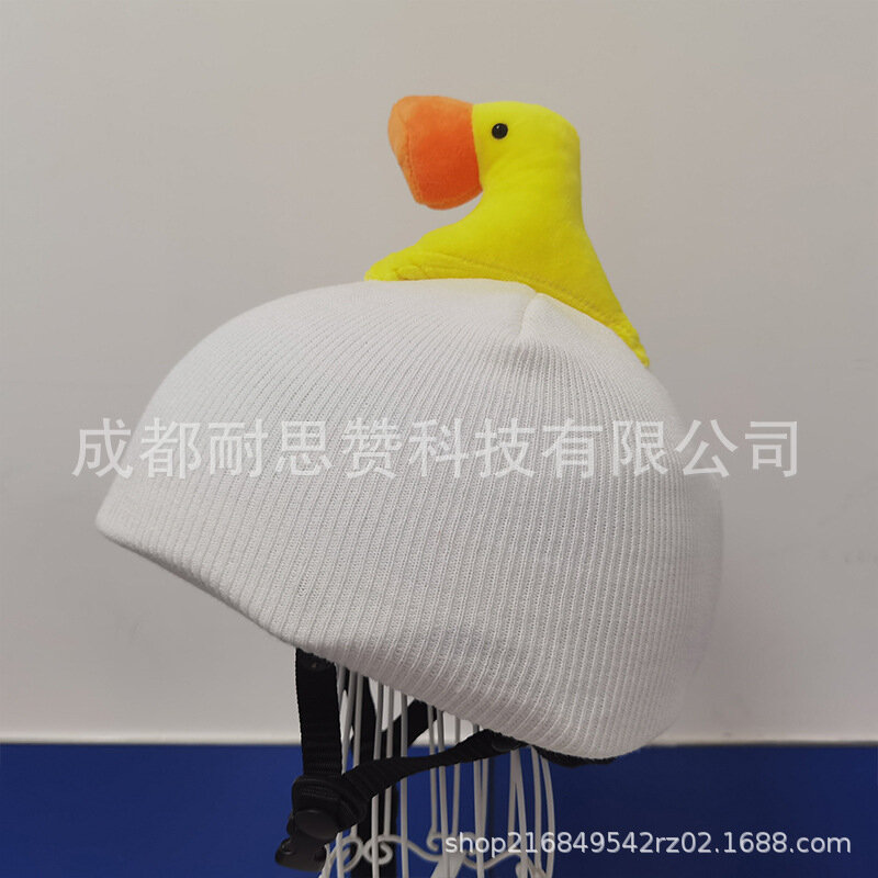 Чехол для лыжного шлема, милый мультяшный, теплый, индивидуальный, чехол для сноуборда, чехол для велосипедного шлема, чехол для параплана