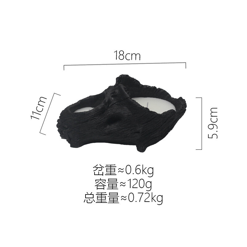 Винтажная антикварная простая керамическая домашняя ароматическая свеча, пустой подсвечник, украшение, контейнер для соевого воска, неправильной формы