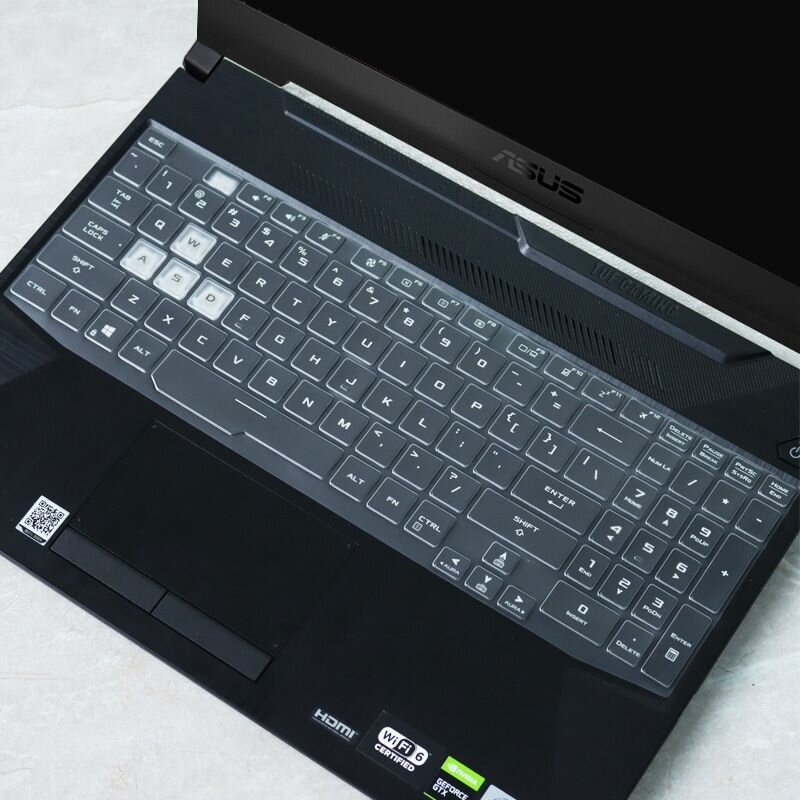 Подходит для защитной пленки клавиатуры asus flying fortress 8 чехла ноутбука tuf gaming a15 tuf506iv защитный чехол аксессуары для игрового ноутбука