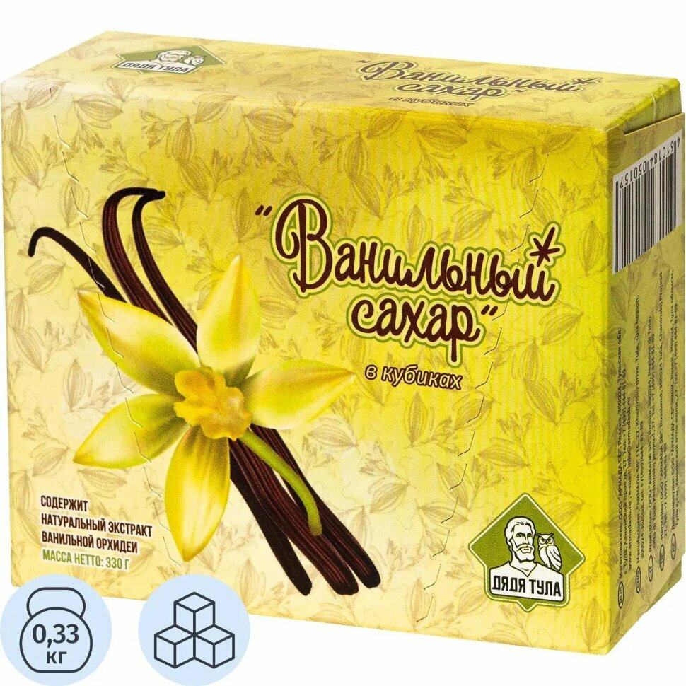 Сахар кусковой Дядя Тула с ванилью, 330г, 2282096