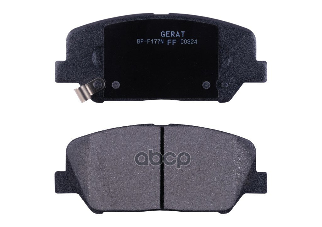 Тормозные колодки Gerat (передние) Normal Gerat арт. BP-F177N