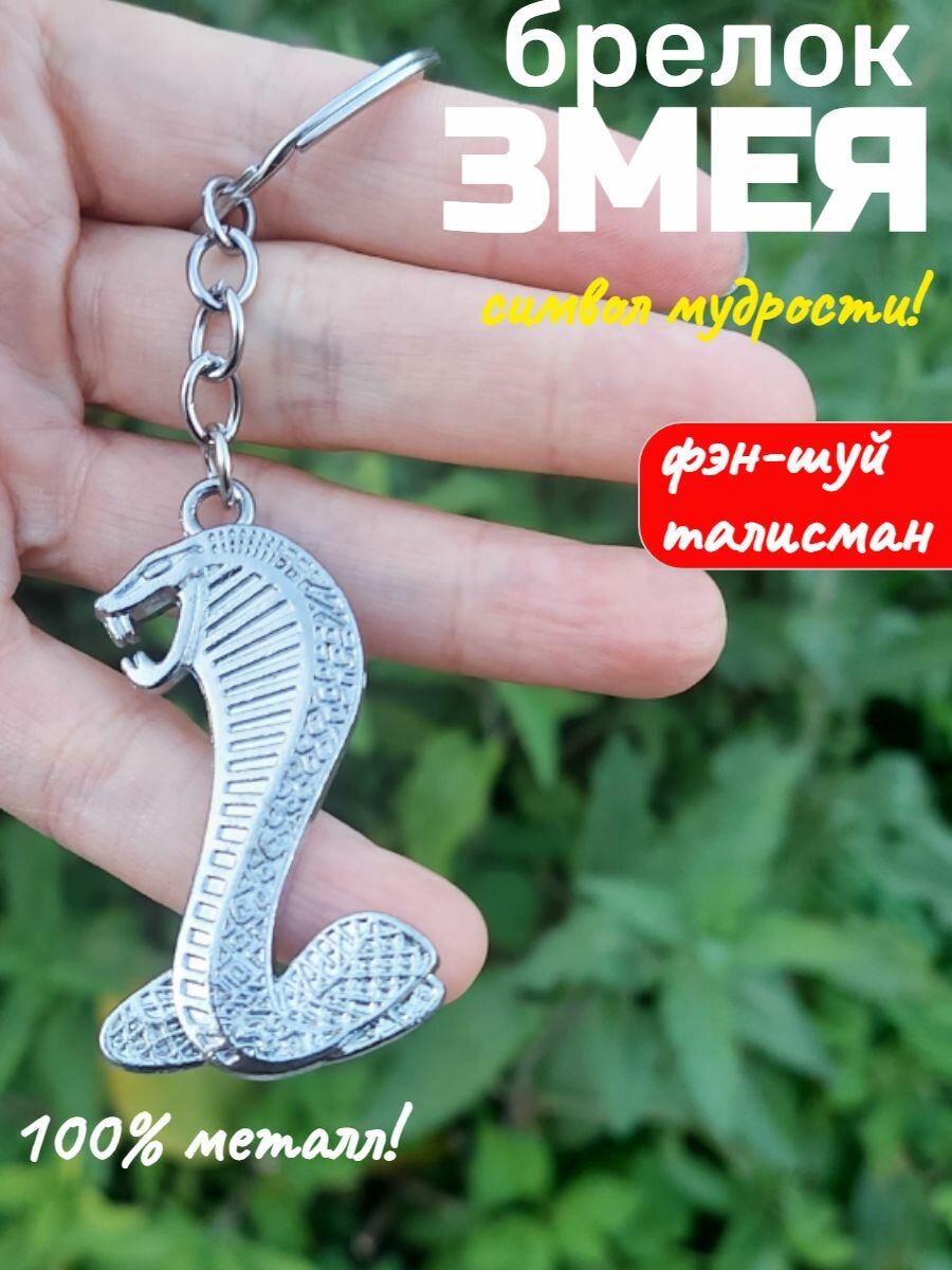Брелок змея, символ мудрости и проницательности, талисман фэн-шуй