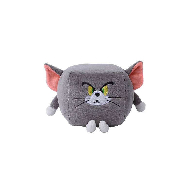 Плюшевая кукла HUGKIS x HUANA Том и Джерри, 12 cm Tom Cat [Cube Shape]