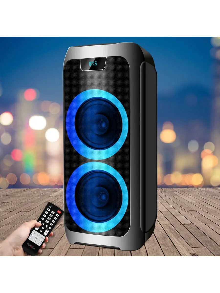 Акустическая система GM-211 Midi RGB/BT/USB/TF/FM/ДУ